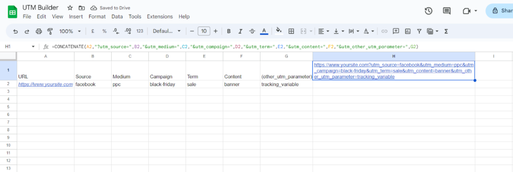 Top 7 UTM Builder Spreadsheet Templates To Better Manage Your Marketing ...